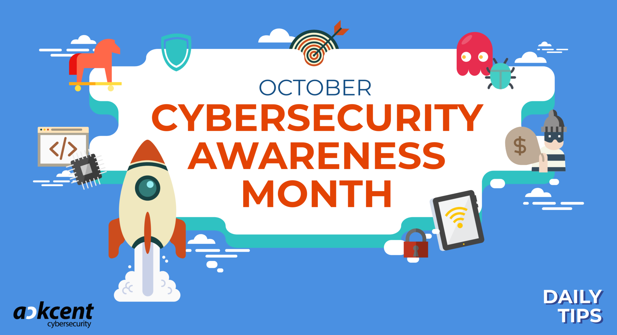 Join Ackcent's Cybersecurity Awareness Month to keep your team cybersecure - Ackcent